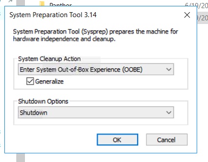 Setting Up Windows 8 and 10 to be successful with Imaging · IGTG